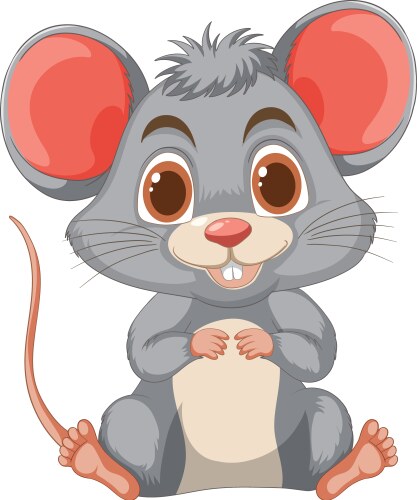 Cartoon Mouse with Big Ears Vector Images (over 170)