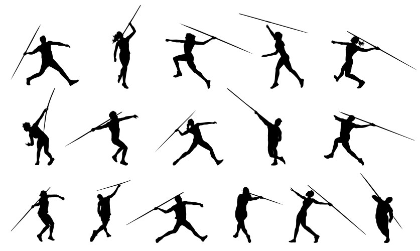 Javelin Vector Images (over 1,200)