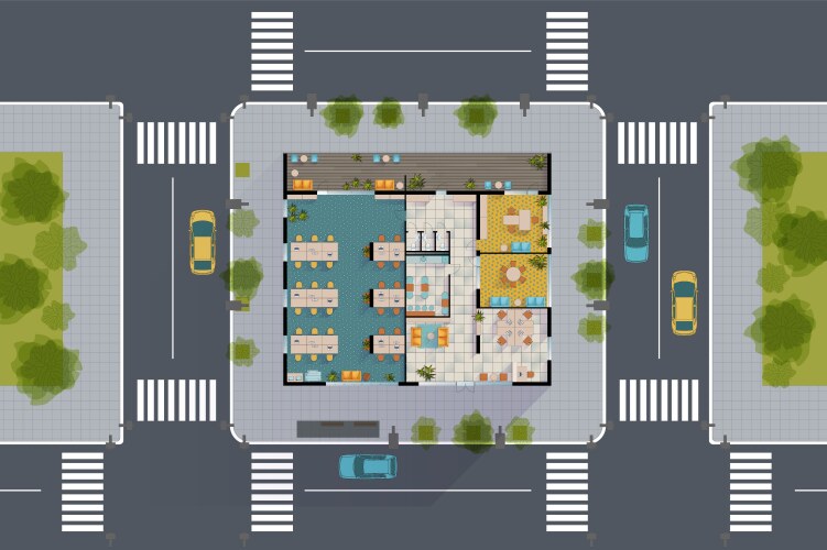 Architecture tree plan Vector Images & Graphics for Commercial Use ...