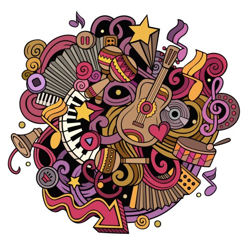 Cartoon Music Note Vector Images (over 17,000)