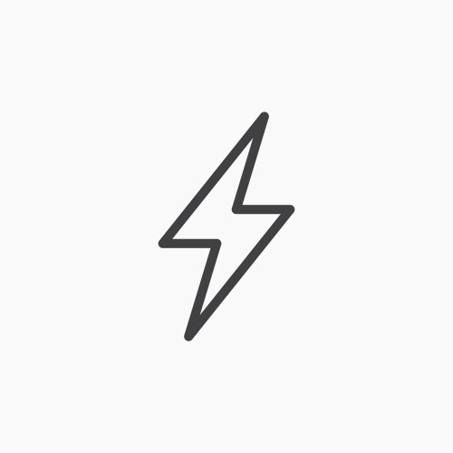 Lightning Bolt Icon Set – Royalty-Free Vector | VectorStock