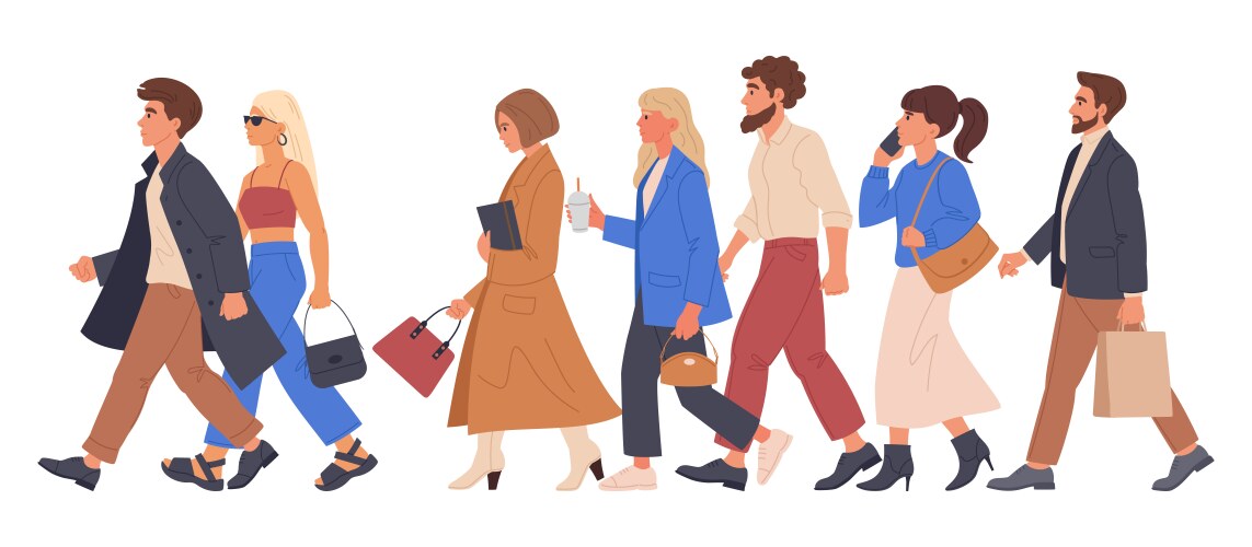 Cartoon book readers characters people group Vector Image