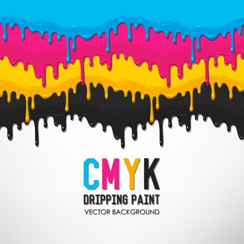 Dripping paint background Royalty Free Vector Image