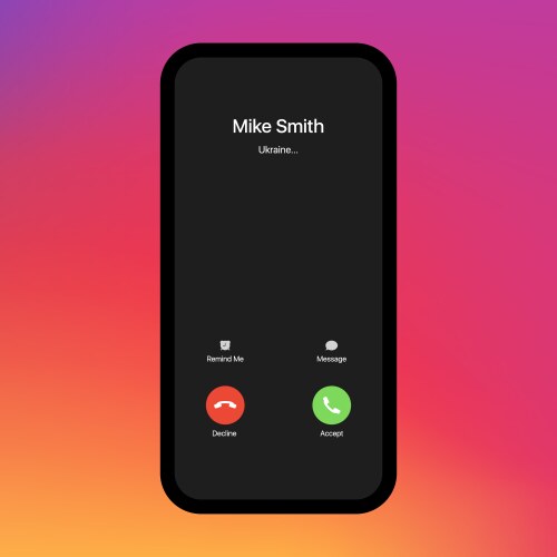 Iphone Call Screen Vector Images (over 370)