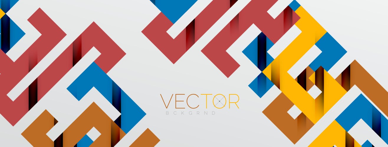 Color bend lines with shadow texture effect Vector Image