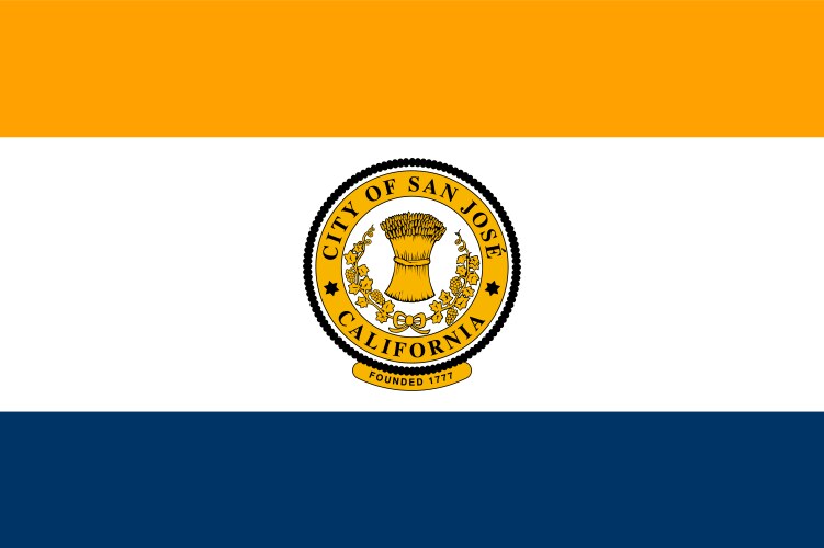 San jose city seal Royalty Free Vector Image - VectorStock