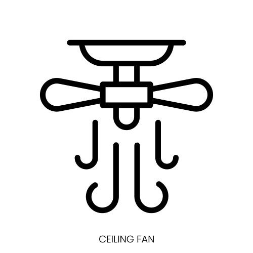 Centrifugal fan icon Royalty Free Vector Image