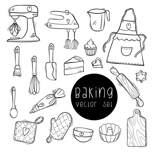 Baking Line Art Vector Images (over 17,000)