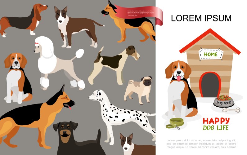 Dog Royalty Free Vector Image - VectorStock