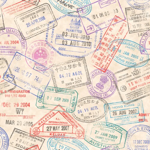 Passport Stamp Vector Images (over 11,000)