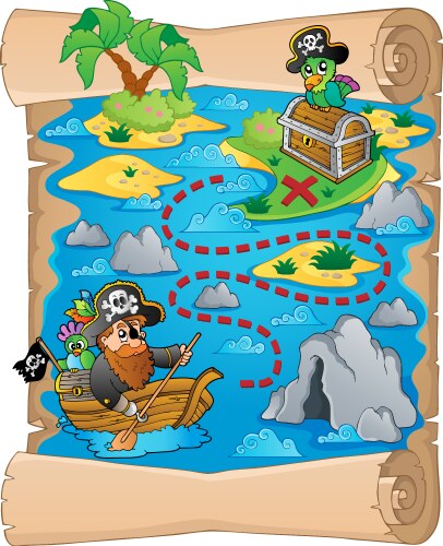 Australian map theme image 3 Royalty Free Vector Image