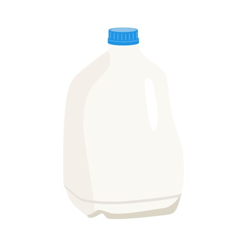 Milk jug Royalty Free Vector Image - VectorStock