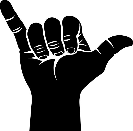 Shaka Hand Sign Vector Images (over 550)