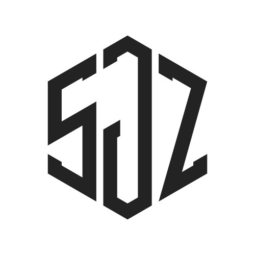 Png logo design initial letter monogram Royalty Free Vector