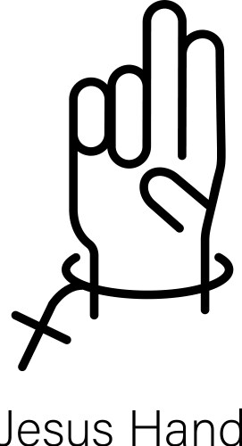 Hand Gesture of Blessing Vector Images (over 190)