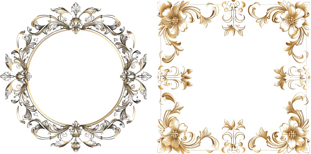 Bookplate Borders Vector Images (over 2,400)