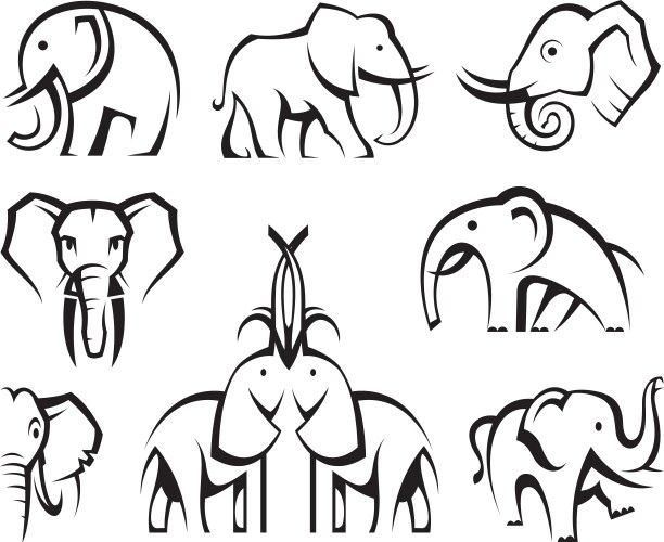 Elephant Vector Images (over 86,000)