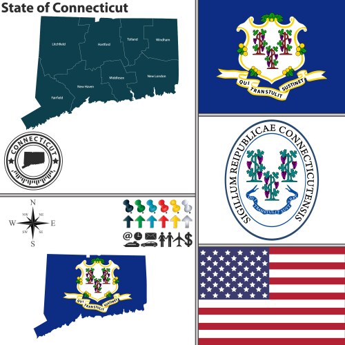 Connecticut State Seal Vector Images (über 250)