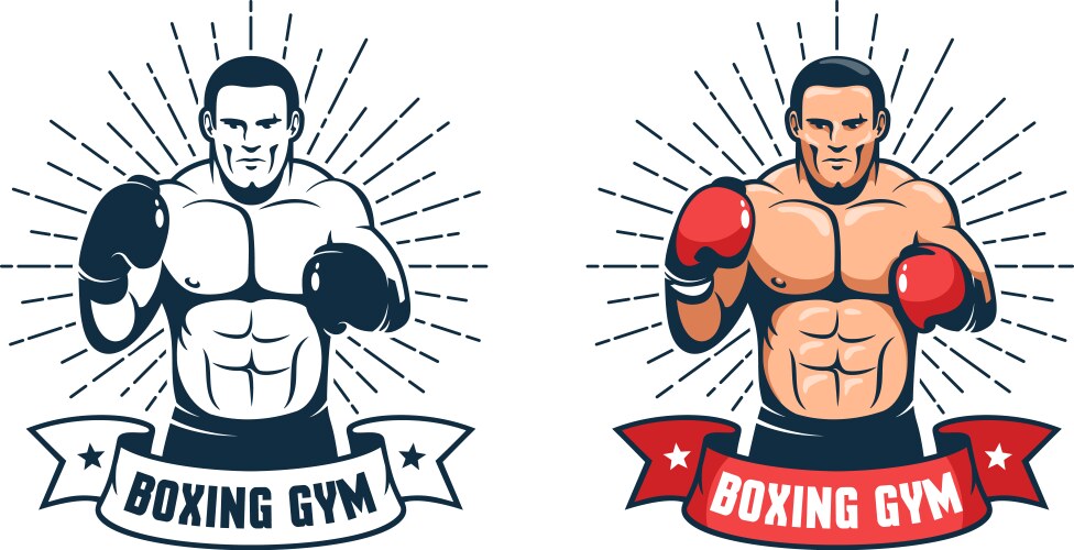 Vintage Boxing Poster Vector Images (over 12,000)