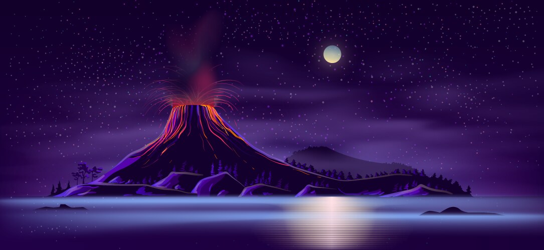 Volcano Cartoon Vector Images (over 5,200)