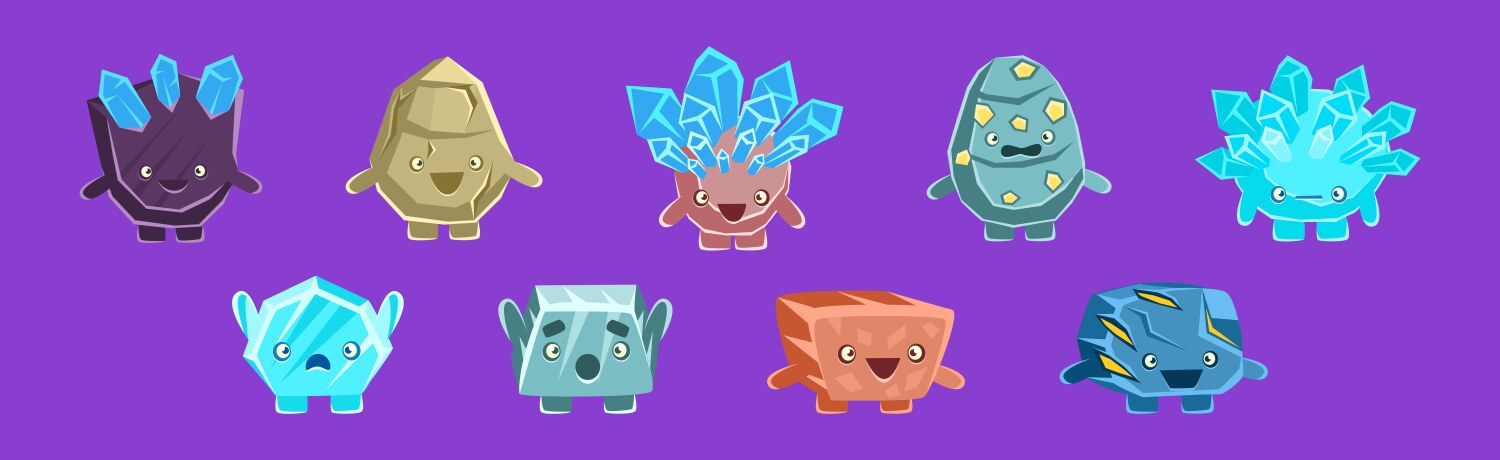 Stone Character Vector Images (over 17,000)