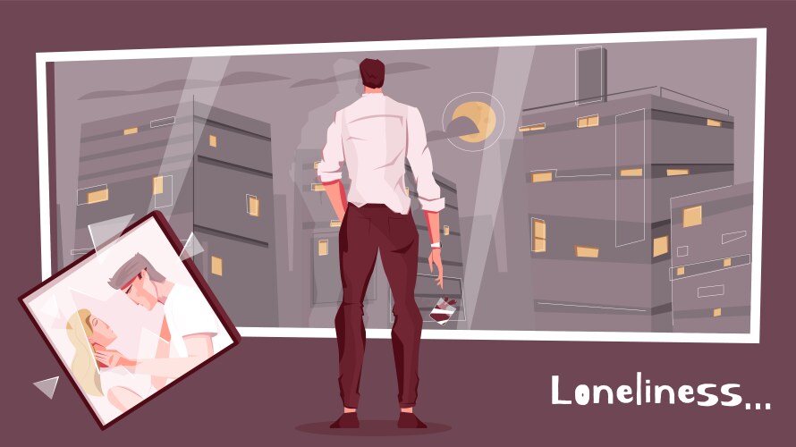 Lonely Person Vector Images (over 7,700)