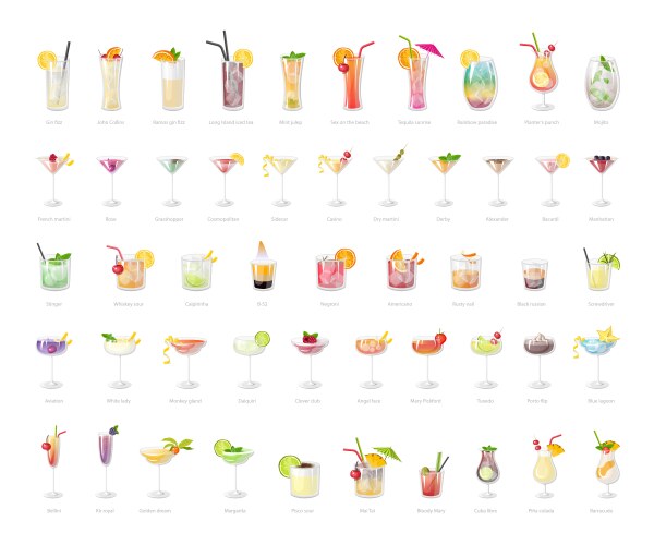 Cocktails Vector Images (over 210,000)