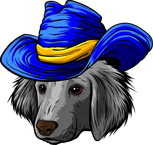 Strong ferocious dog Royalty Free Vector Image