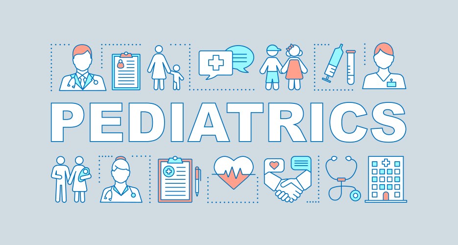 Pediatric Banner Checkup Vector Images (over 120)