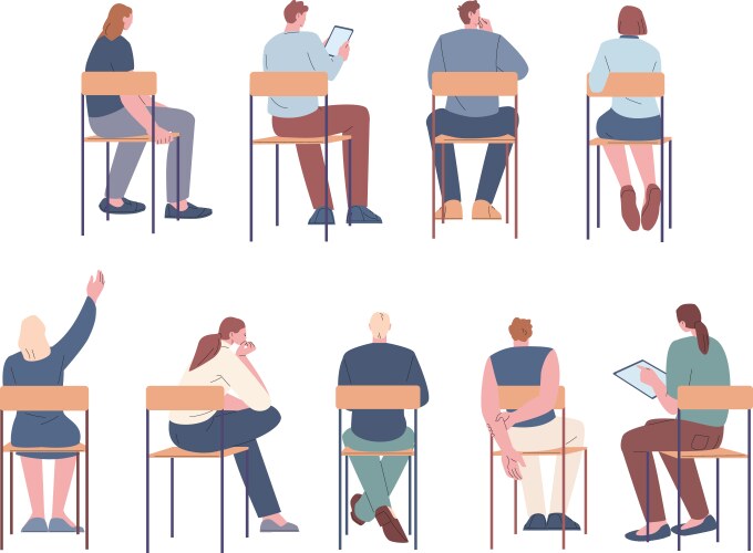 Person Sitting Back View Vector Images (over 1,000)