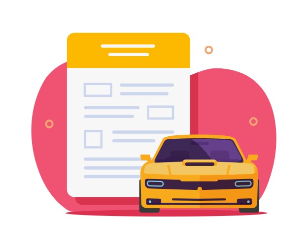 Claim form isometric Royalty Free Vector Image