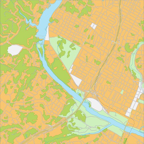 Topographic map seamless pattern background Vector Image