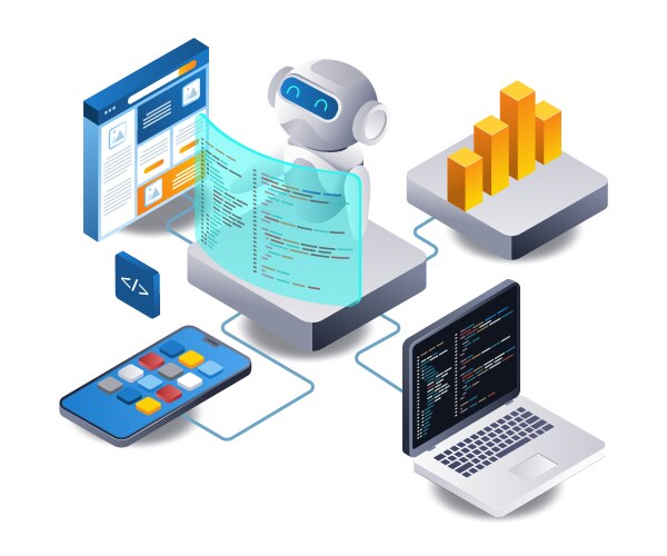 Custom Software Development Vector Images (over 2,400)