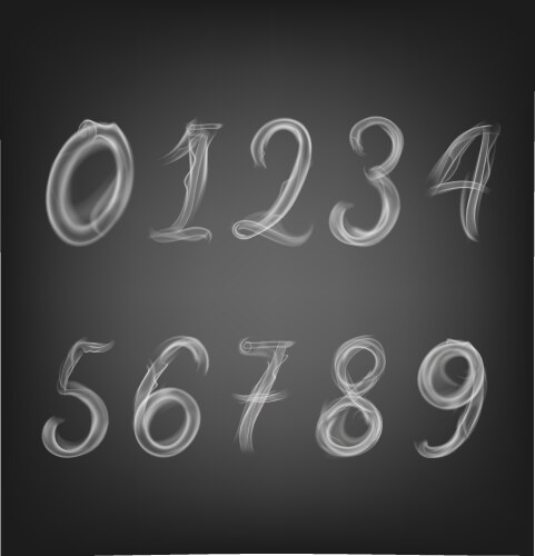 Steam alphabet Royalty Free Vector Image - VectorStock