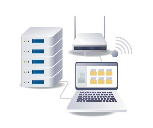 Computer Network Infographic Vector Images (over 45,000)