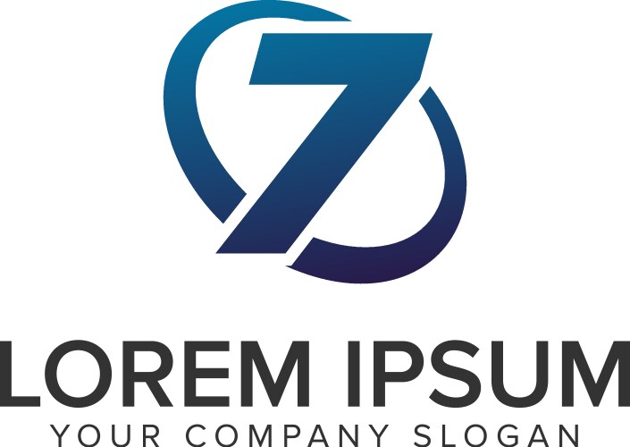 Number 7 Logo Vector Images (over 3,700)