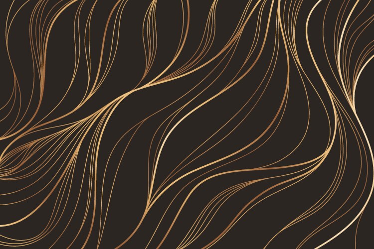 Gradient golden linear background Royalty Free Vector Image