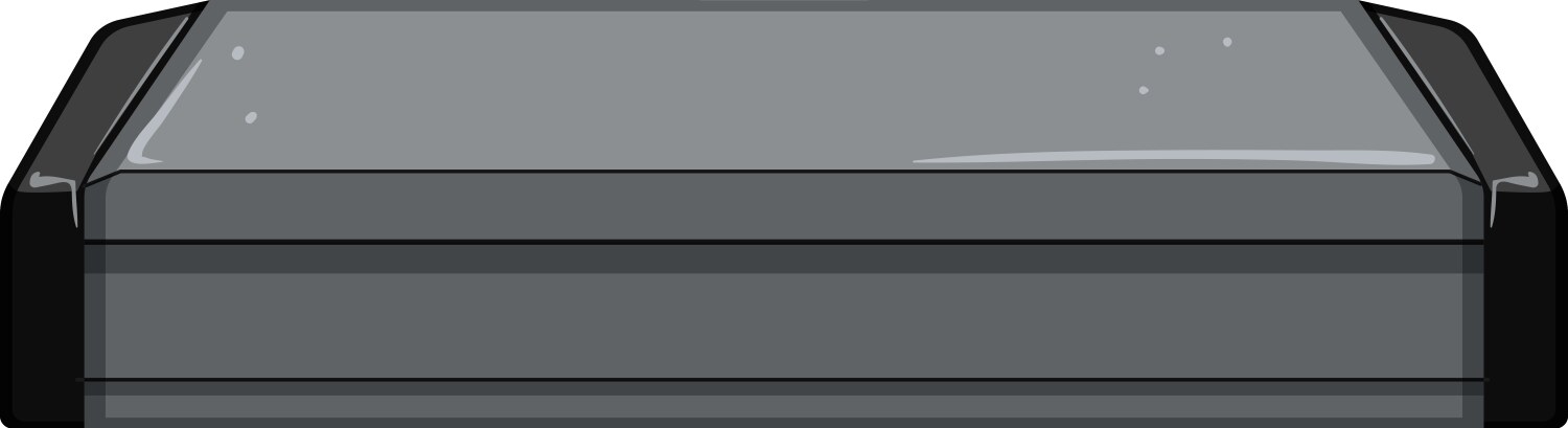 Scanner printer paper cartoon Royalty Free Vector Image