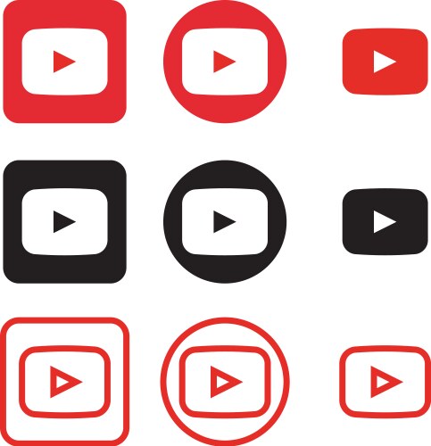 Youtube Vector Images (over 11,000)