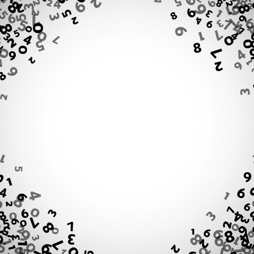 Abstract math number background Royalty Free Vector Image