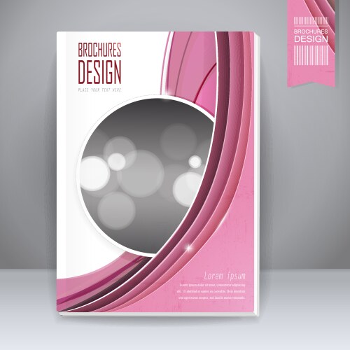 Pink Book Cover Template Vector Images (over 22,000)