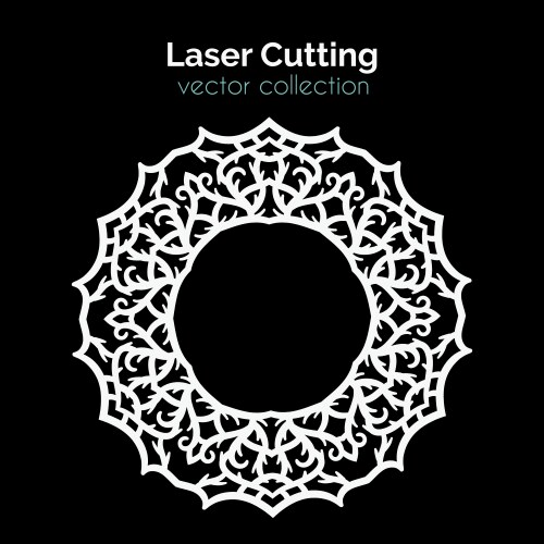 Jali design for cnc router and laser cut Vector Image