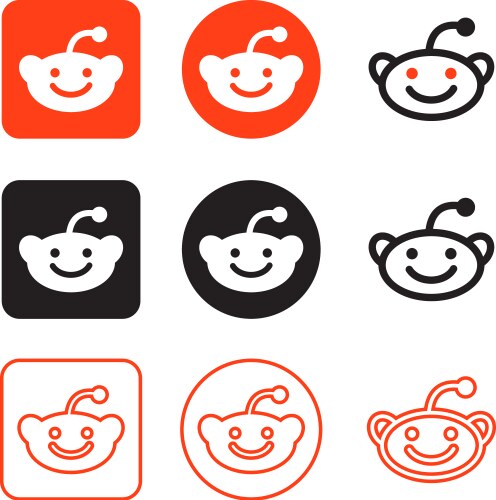 Reddit Vector Images (over 1,600)