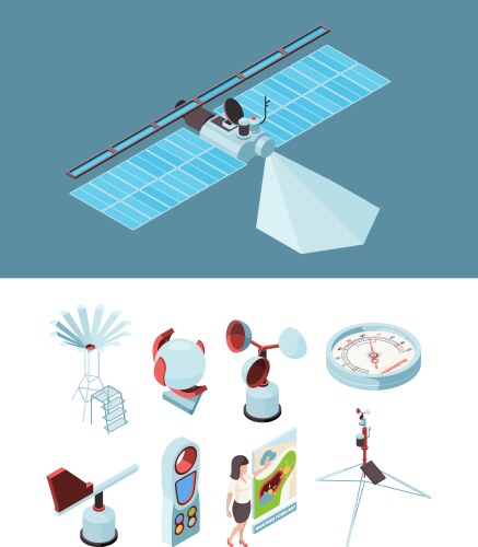 Meteorological disaster or extreme weather Vector Image