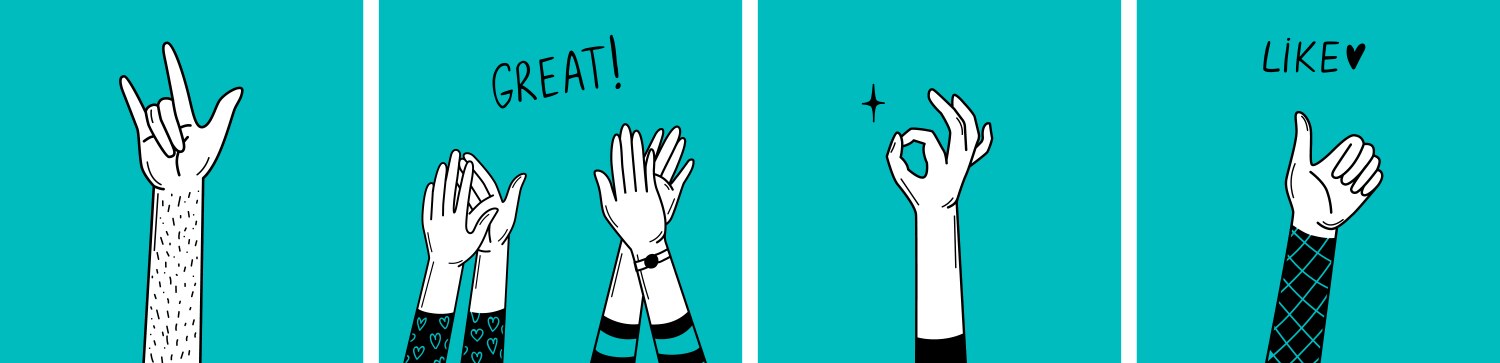 Hand Clap Icon Vector Images (over 3,400)