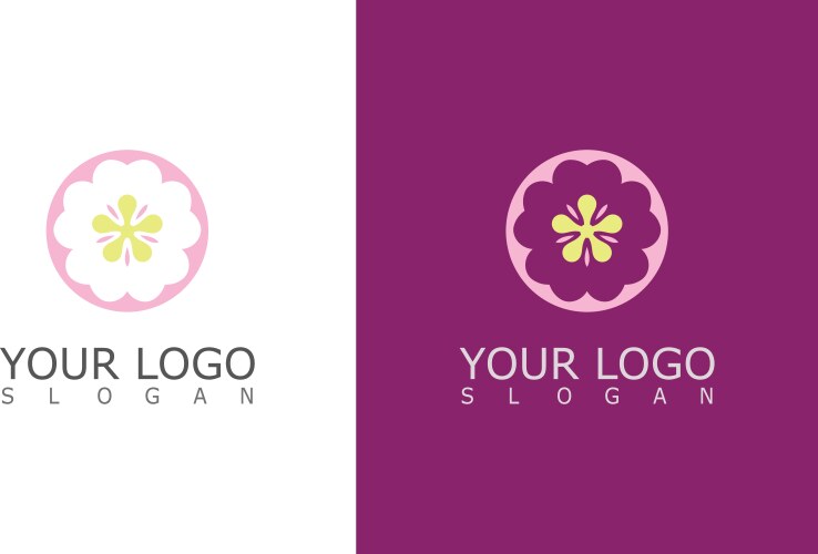 Round Flower Logo Vector Images (over 27,000)