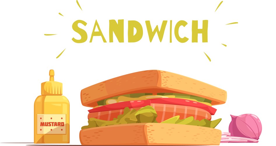 Cartoon Sandwich Vector Images (over 24,000)