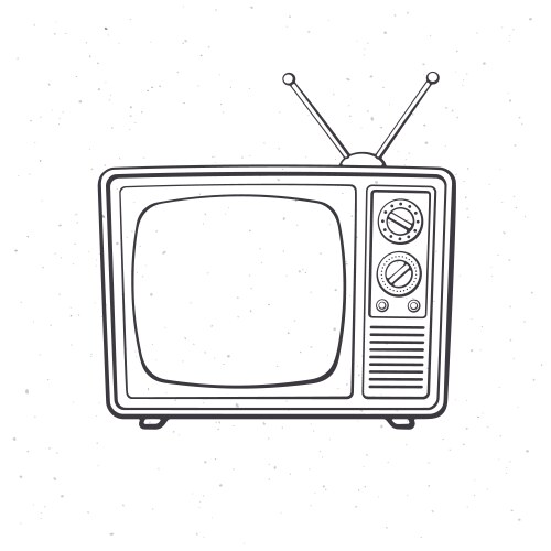 Retro Tv Vector Images (over 31,000)