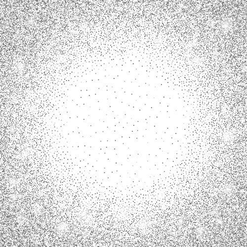 Blue glitter sparkle on a transparent background Vector Image