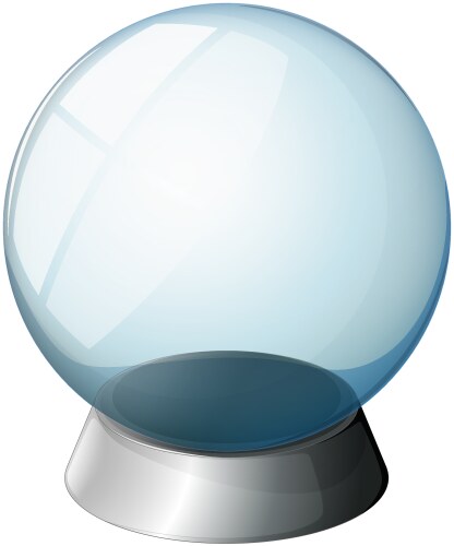 Magic ball Royalty Free Vector Image - VectorStock